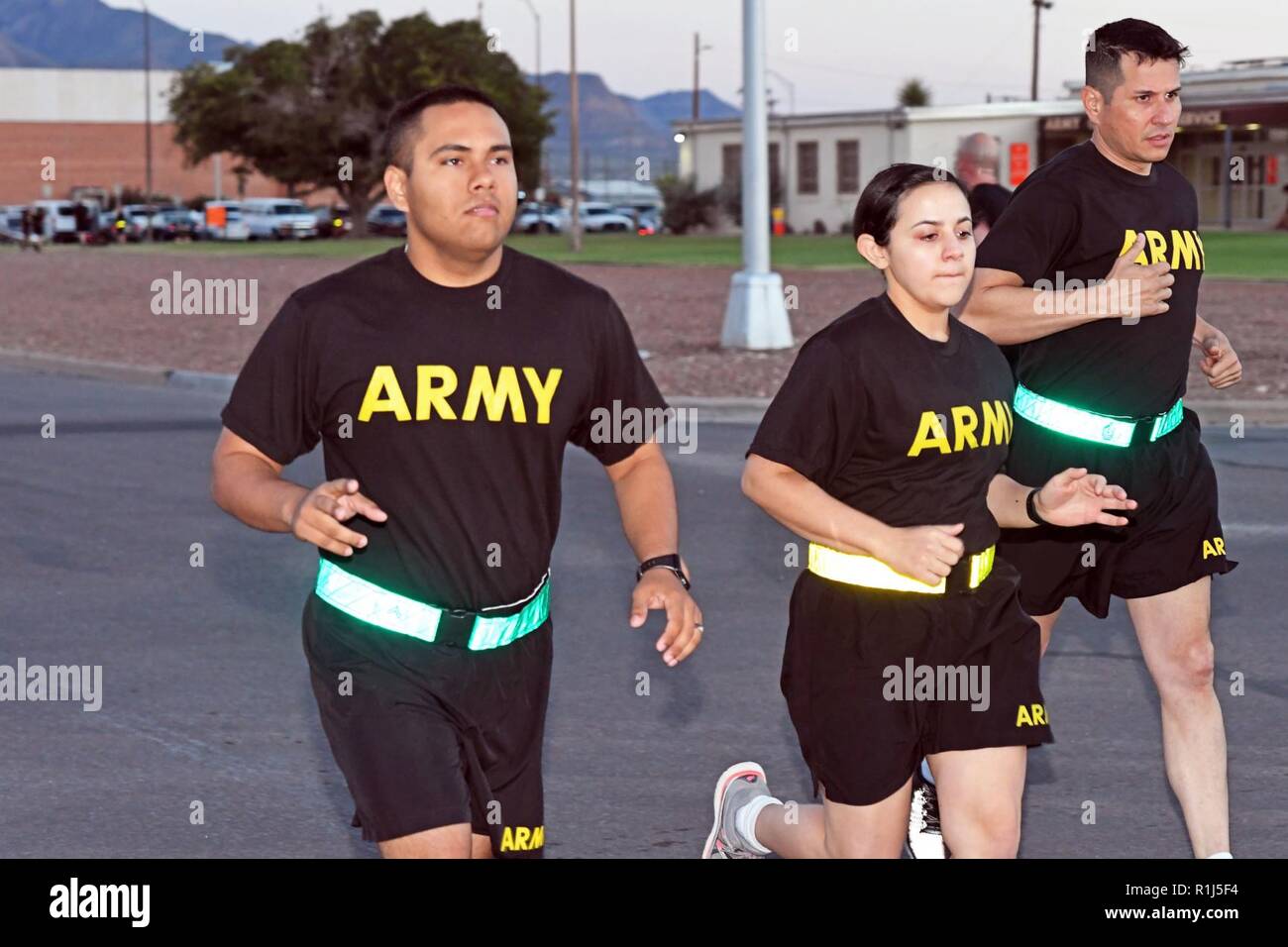 (From left to right) Cpl. Juan Merced, Cpl. Carrillo, and Sgt. Maj ...