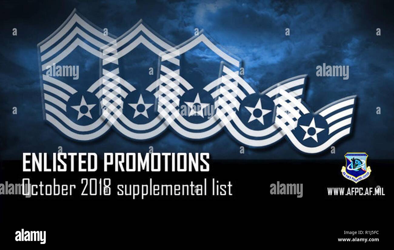 AFPC, enlisted promotion Stock Photo - Alamy