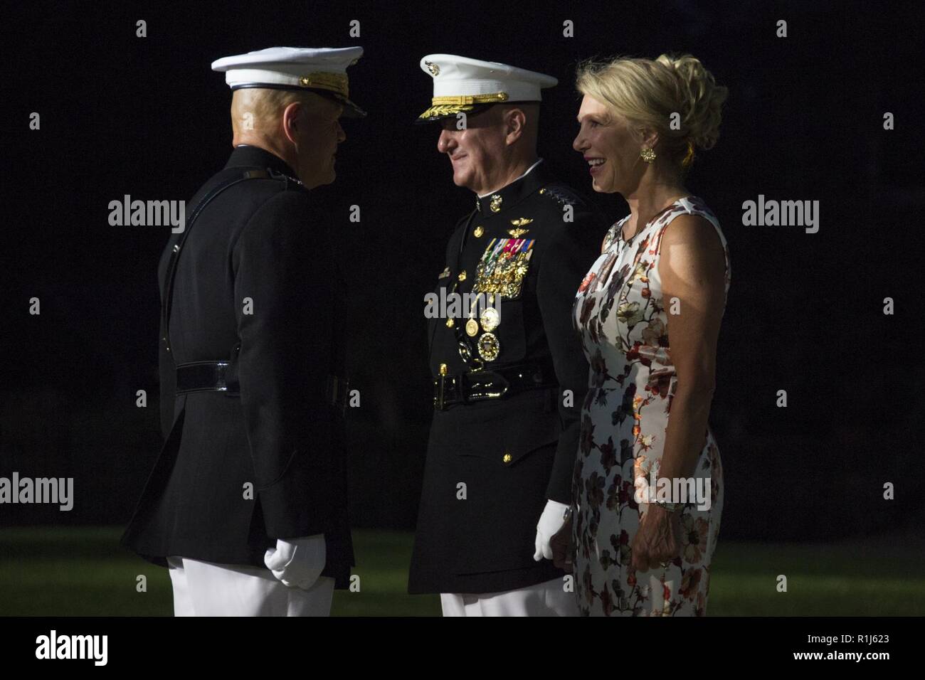 Gail A. Walters, wife of Assistant Commandant of the Marine Corps Gen ...