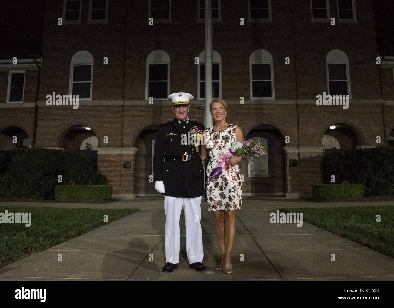 Assistant Commandant of the Marine Corps Gen. Glenn M. Walters poses ...