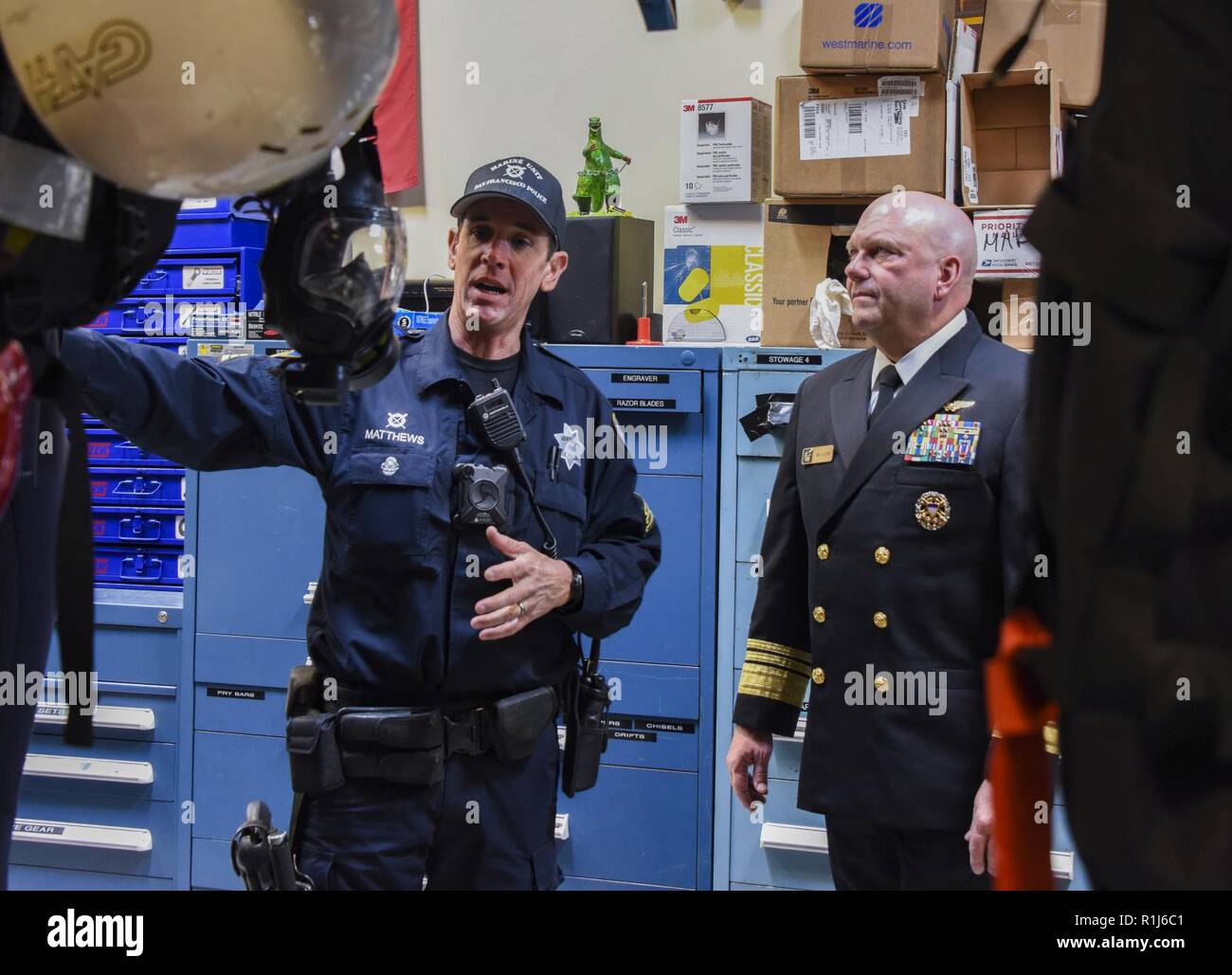 SAN FRANCISCO (Oct. 5, 2018) Vice Adm. John D. Alexander, commander, U ...