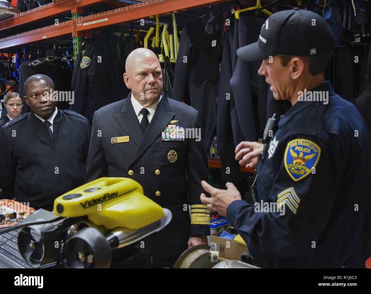 SAN FRANCISCO (Oct. 5, 2018) Vice Adm. John D. Alexander, commander, U ...