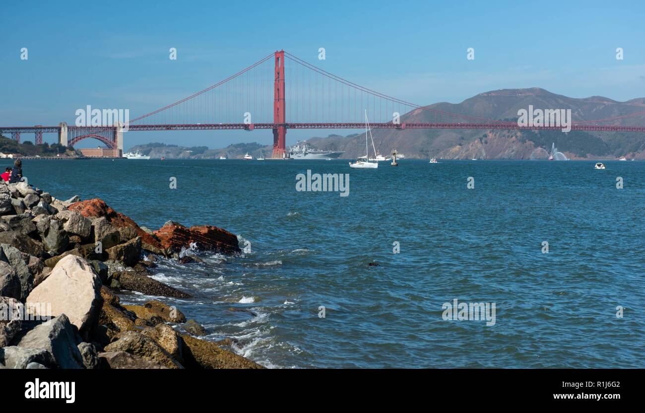 Ships from the U.S. Navy, Coast Guard and The Royal Canadian Navy cross ...