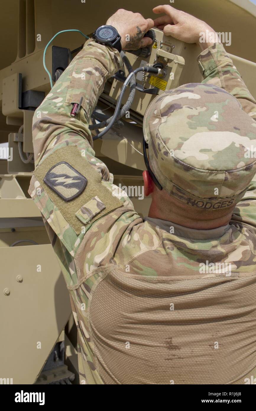 Soldiers assigned to Headquarters Battery, 2nd Battalion, 114th Field ...