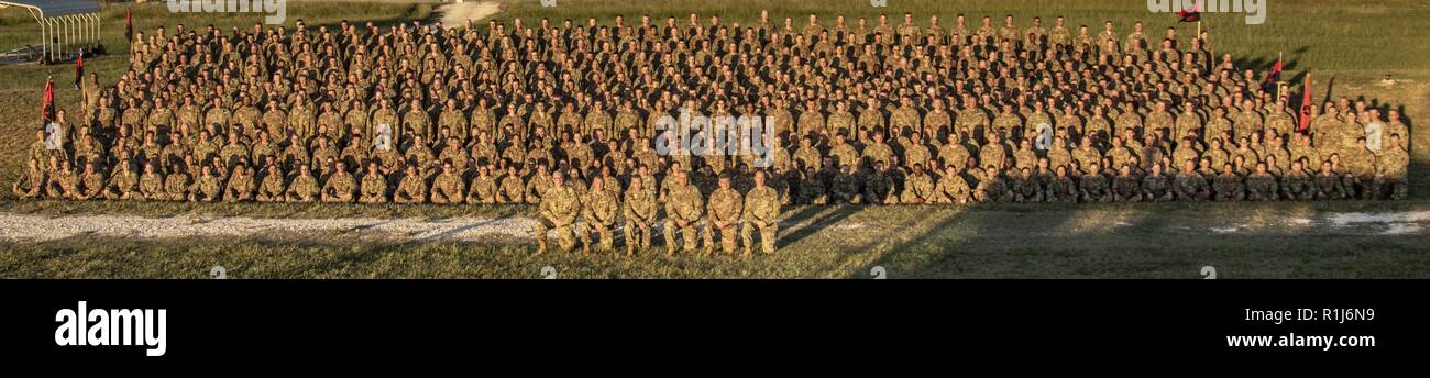 More than 600 Soldiers of the 34th Red Bull Infantry Division gather ...