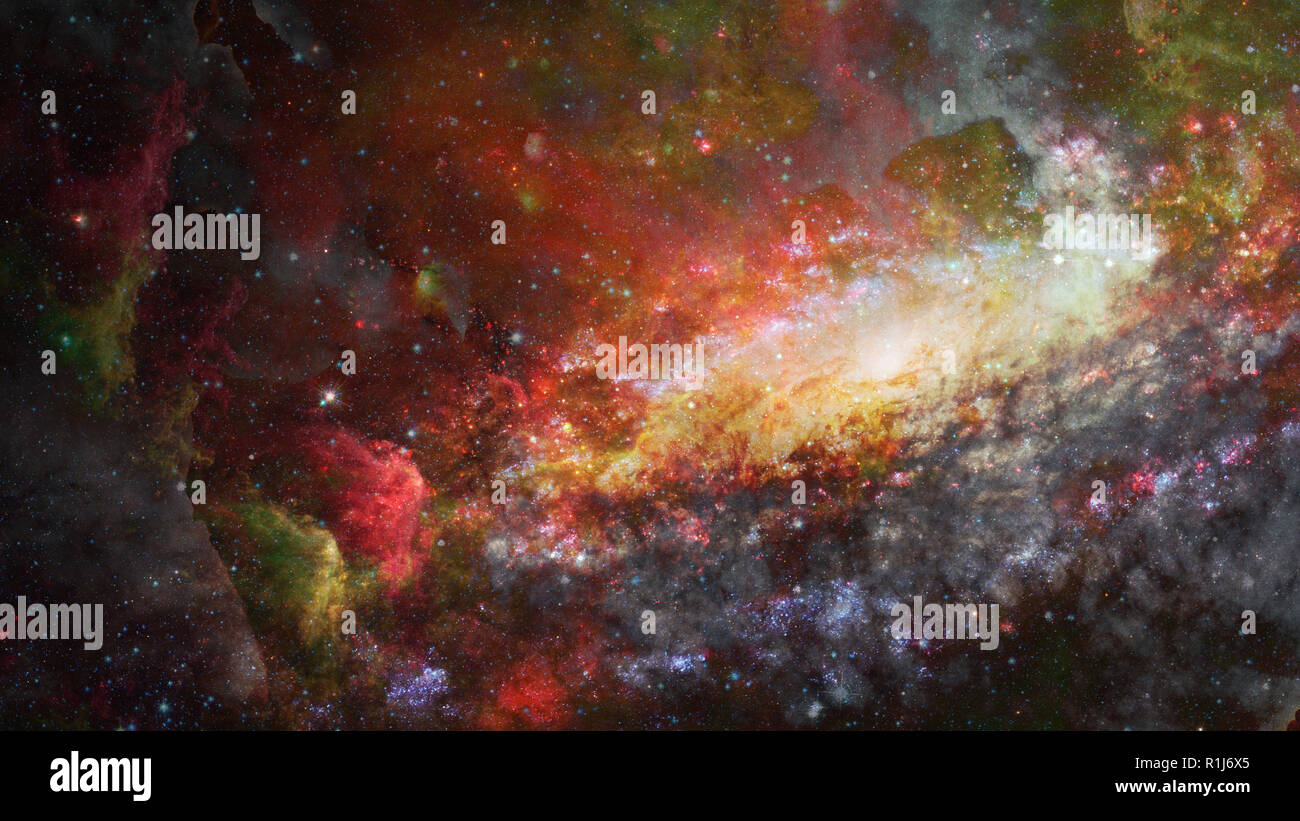 Energy Nebula Planet