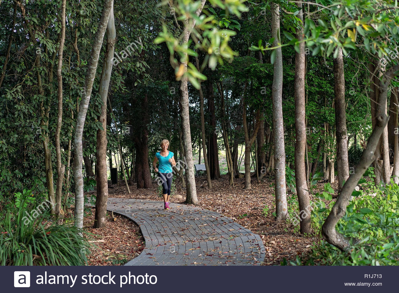 Lifestyle Jogging Middle Aged Stock Photos & Lifestyle Jogging Middle ...