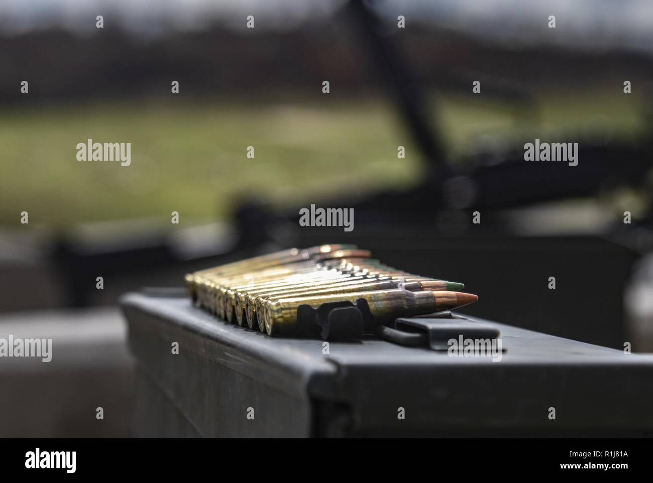 After a morning of zeroing their weapon systems, Red Bull Soldiers of ...