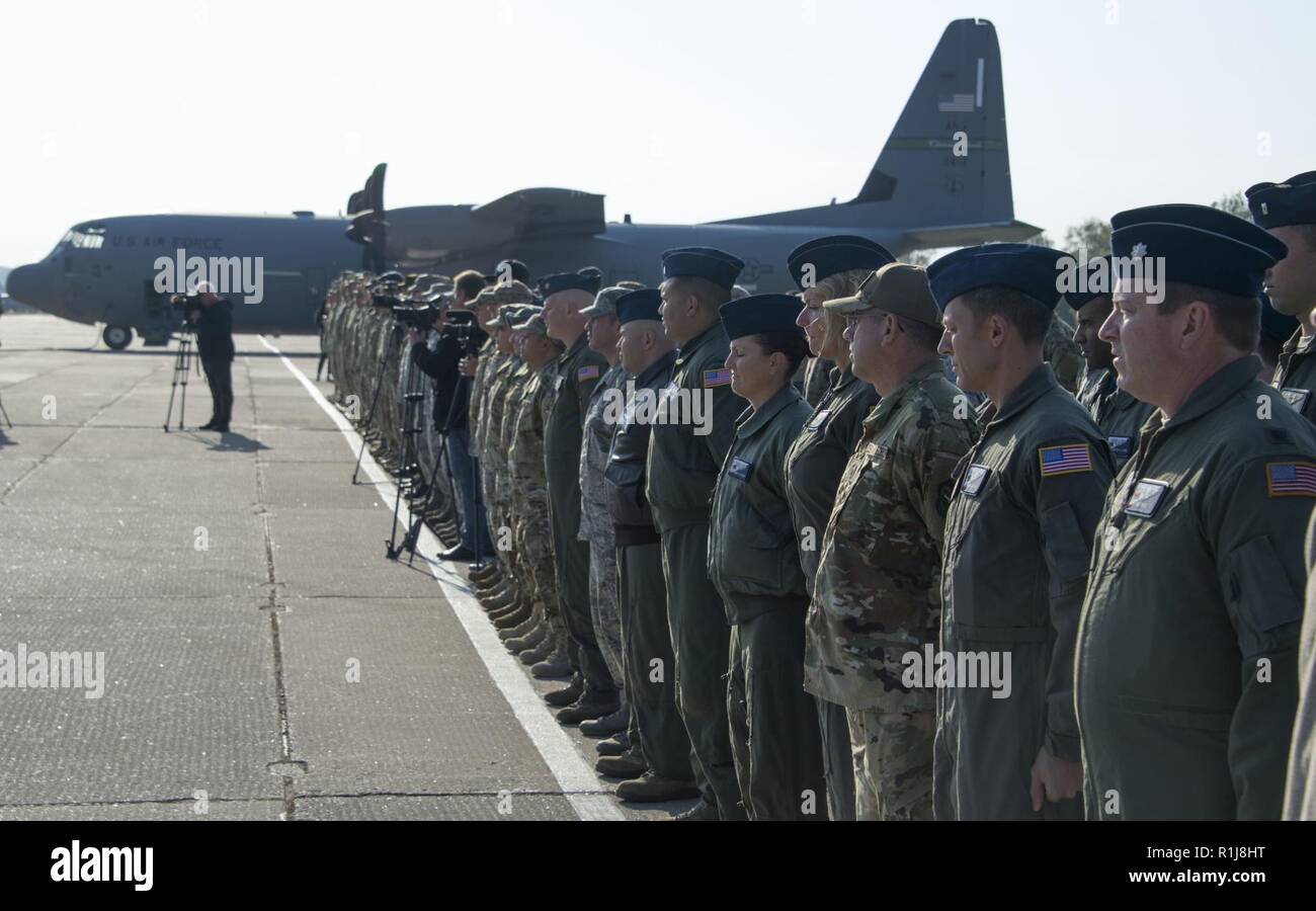 Col Keith Ward Wing commander for the 146th ALW Channel Islands stands ...