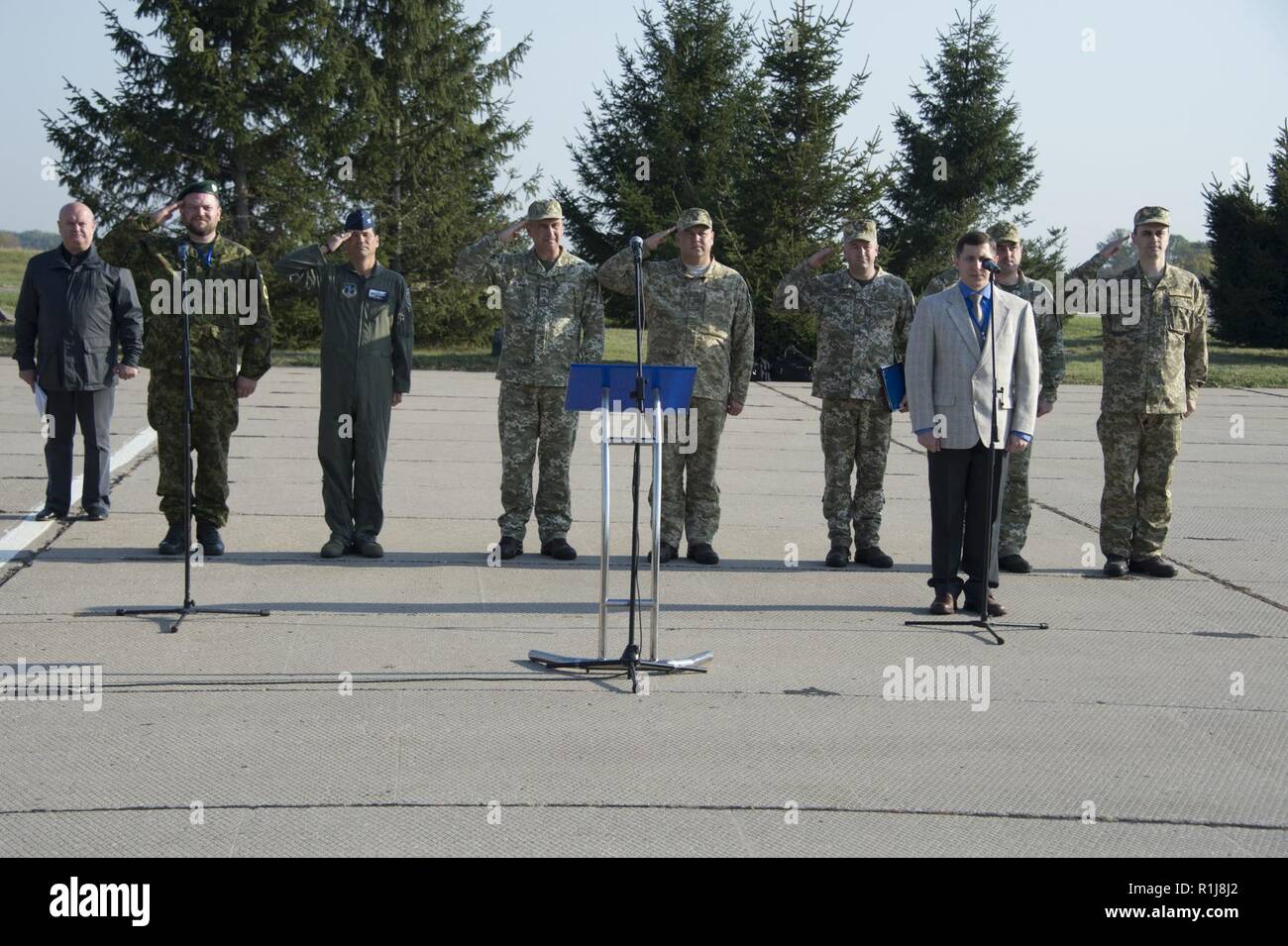 Col Keith Ward Wing commander for the 146th ALW Channel Islands stands ...