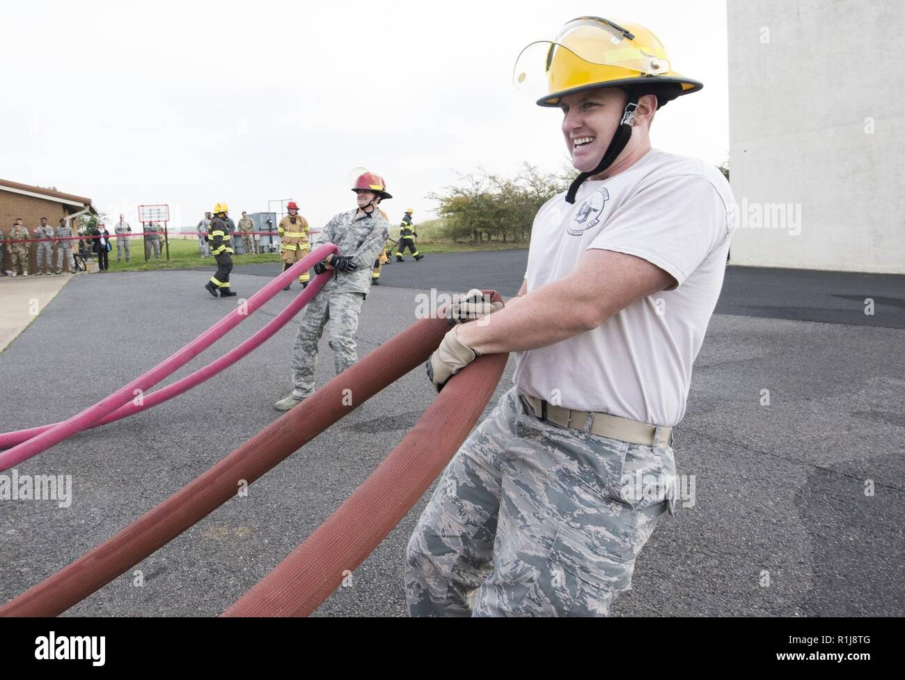 U.S. Air Force Tech. Sgt. Ron Smith (right) and Tech. Sgt. Travis ...