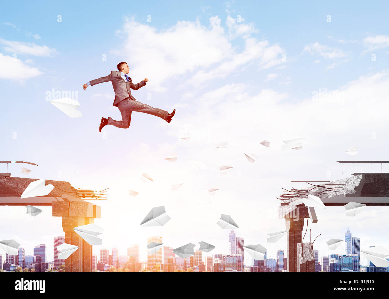 Problem and difficulties overcoming concept Stock Photo - Alamy