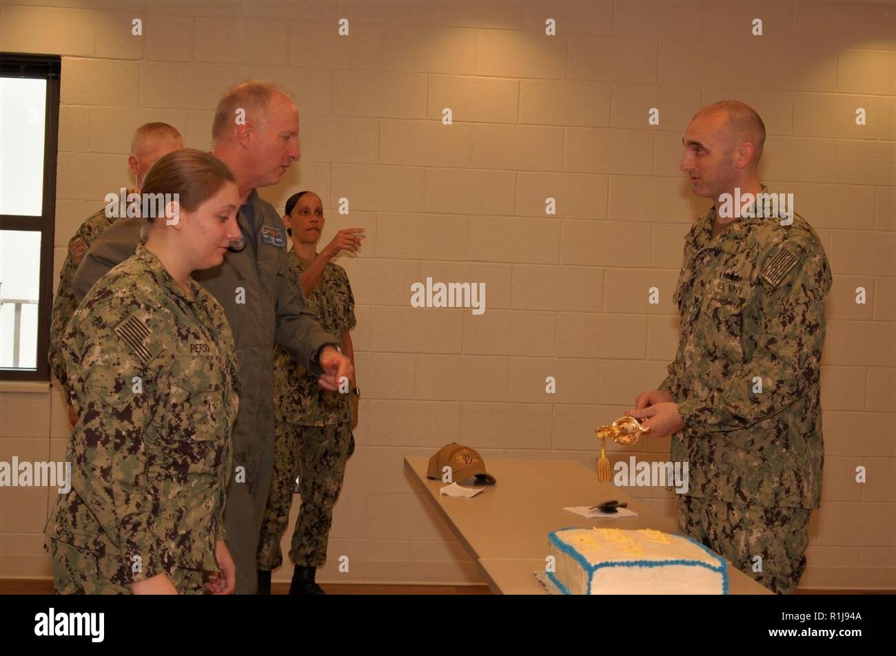 Captain Curt Seth, Chief of Staff with Commander, Carrier Strike Group ...