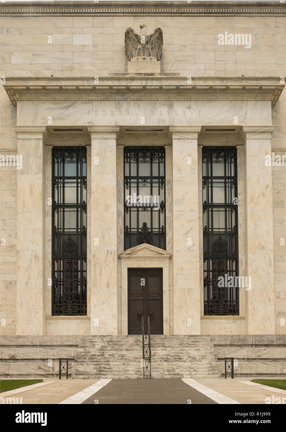 Us federal reserve building clouds hi-res stock photography and images ...