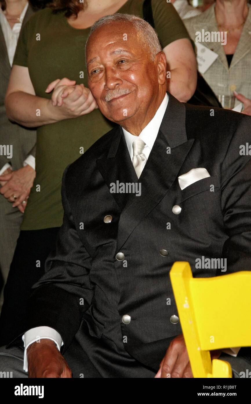 New York, NY - July 16: Mayor David Dinkins at David Dinkins 80th ...