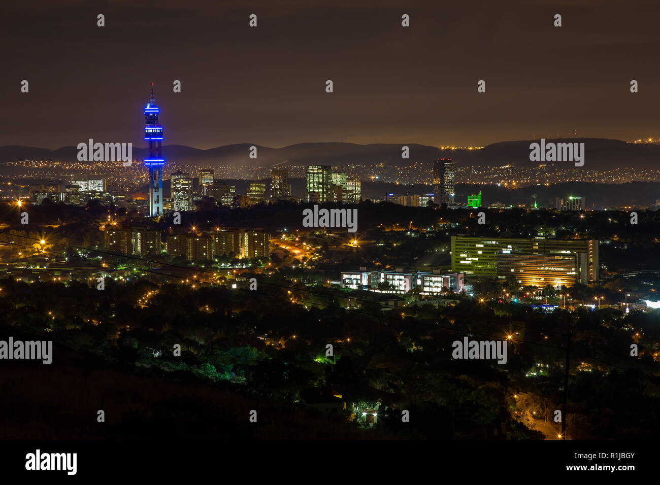 Pretoria south africa city skyline hi-res stock photography and images ...
