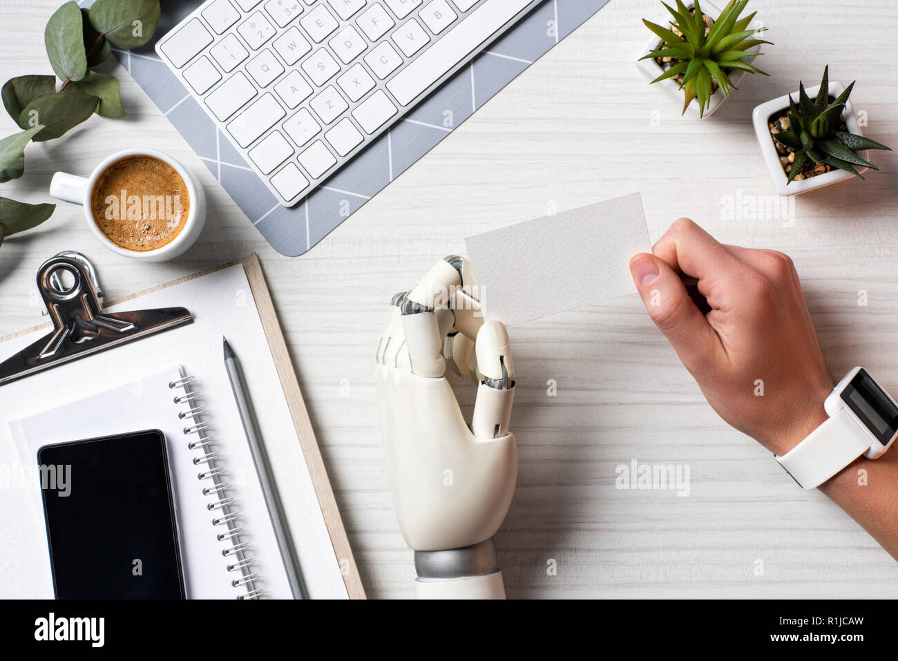 Visit card table hi-res stock photography and images - Alamy
