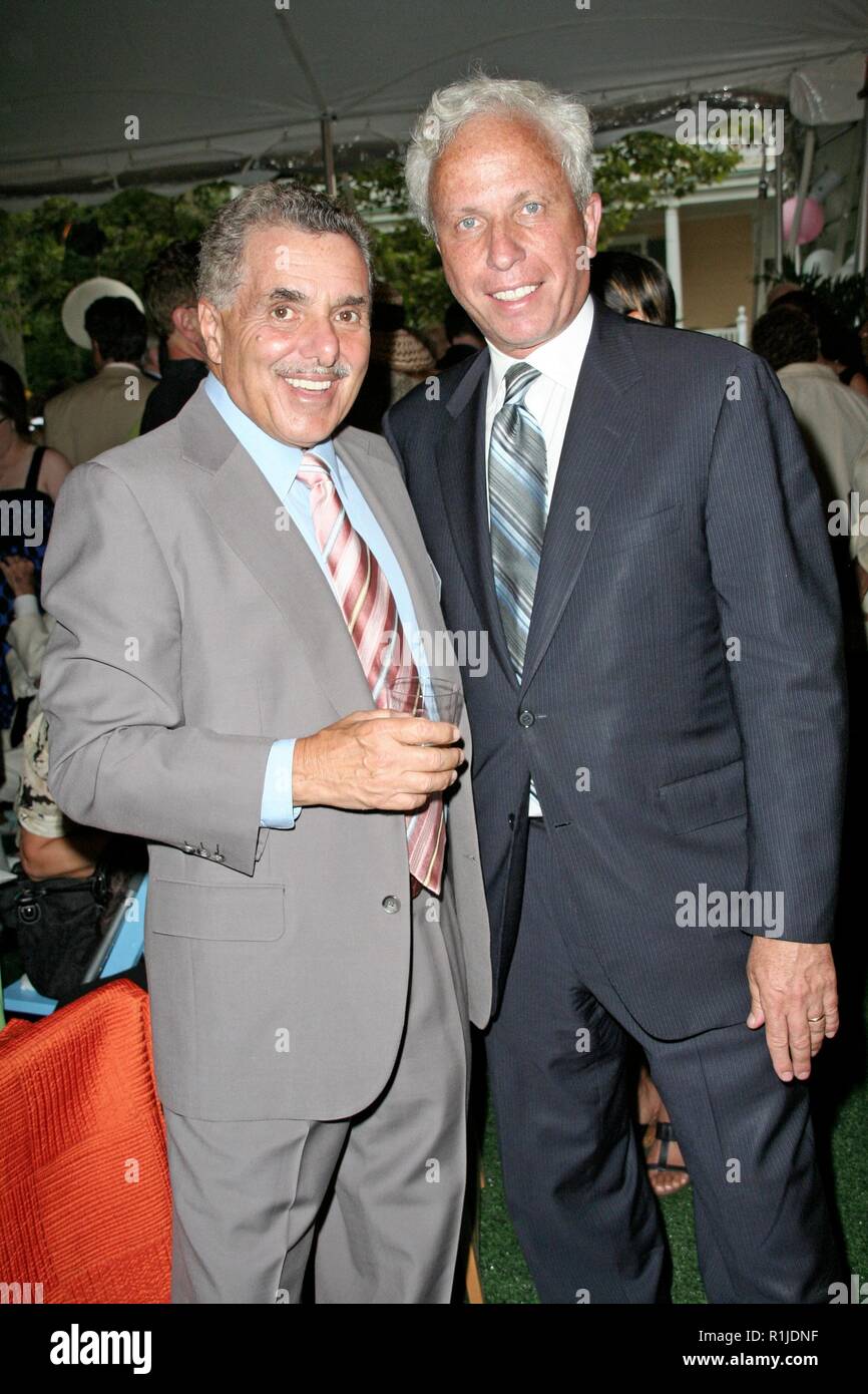 New York, NY - July 16: Leonard Riggio, Mark Green at David Dinkins ...