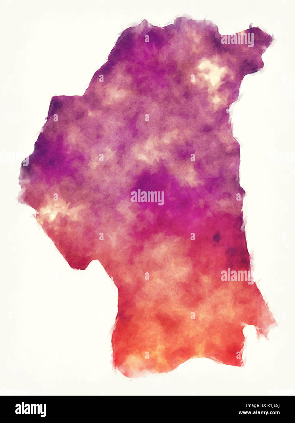 Map of armagh hi-res stock photography and images - Alamy