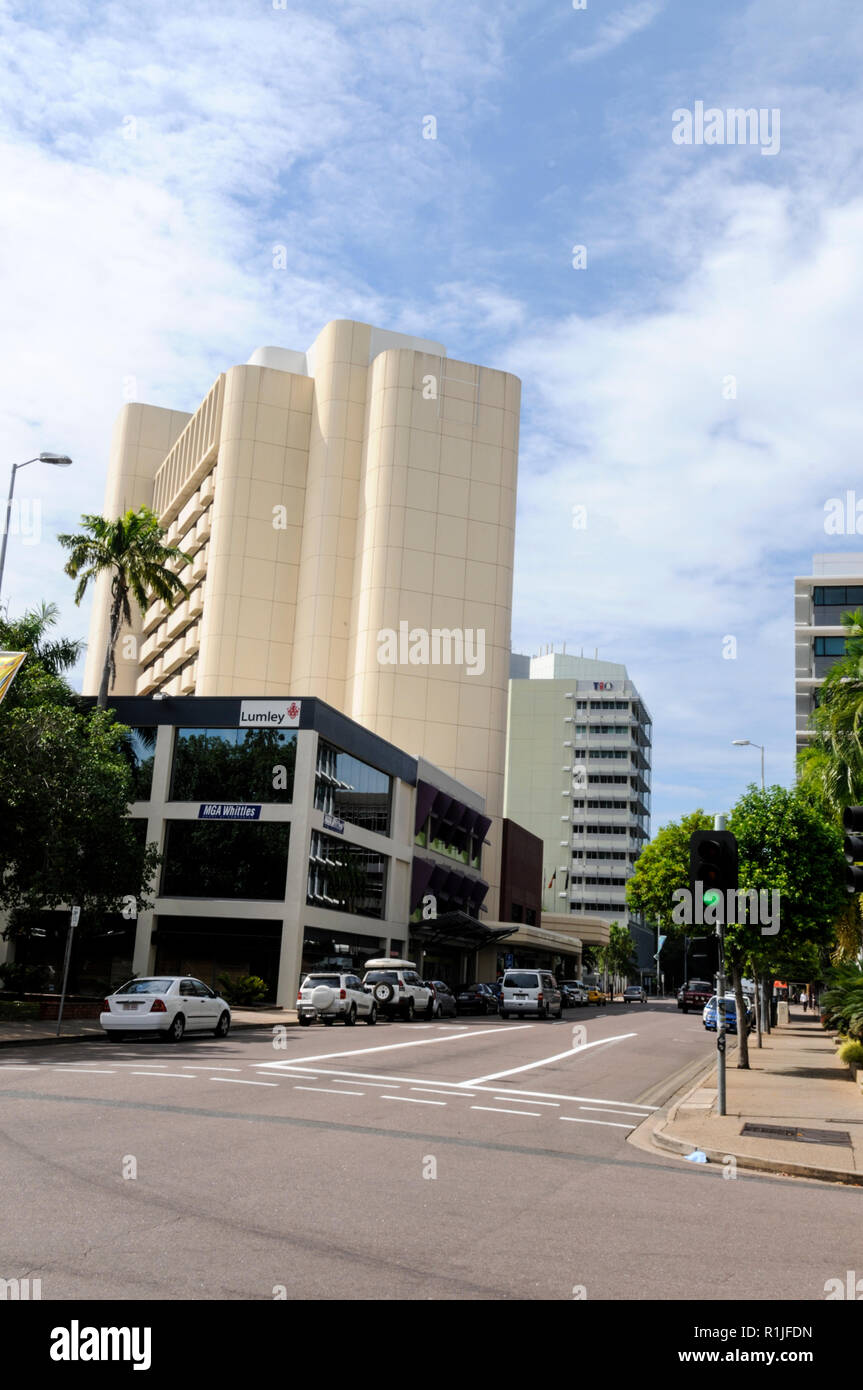 Main Street, Mitchell Street in Darwin, Northern Territory, Australia ...