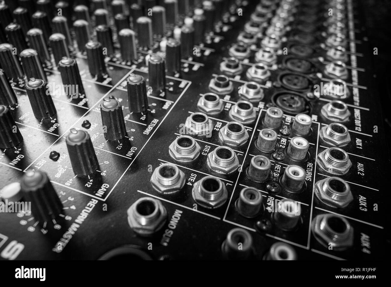 Analog input hi-res stock photography and images - Alamy