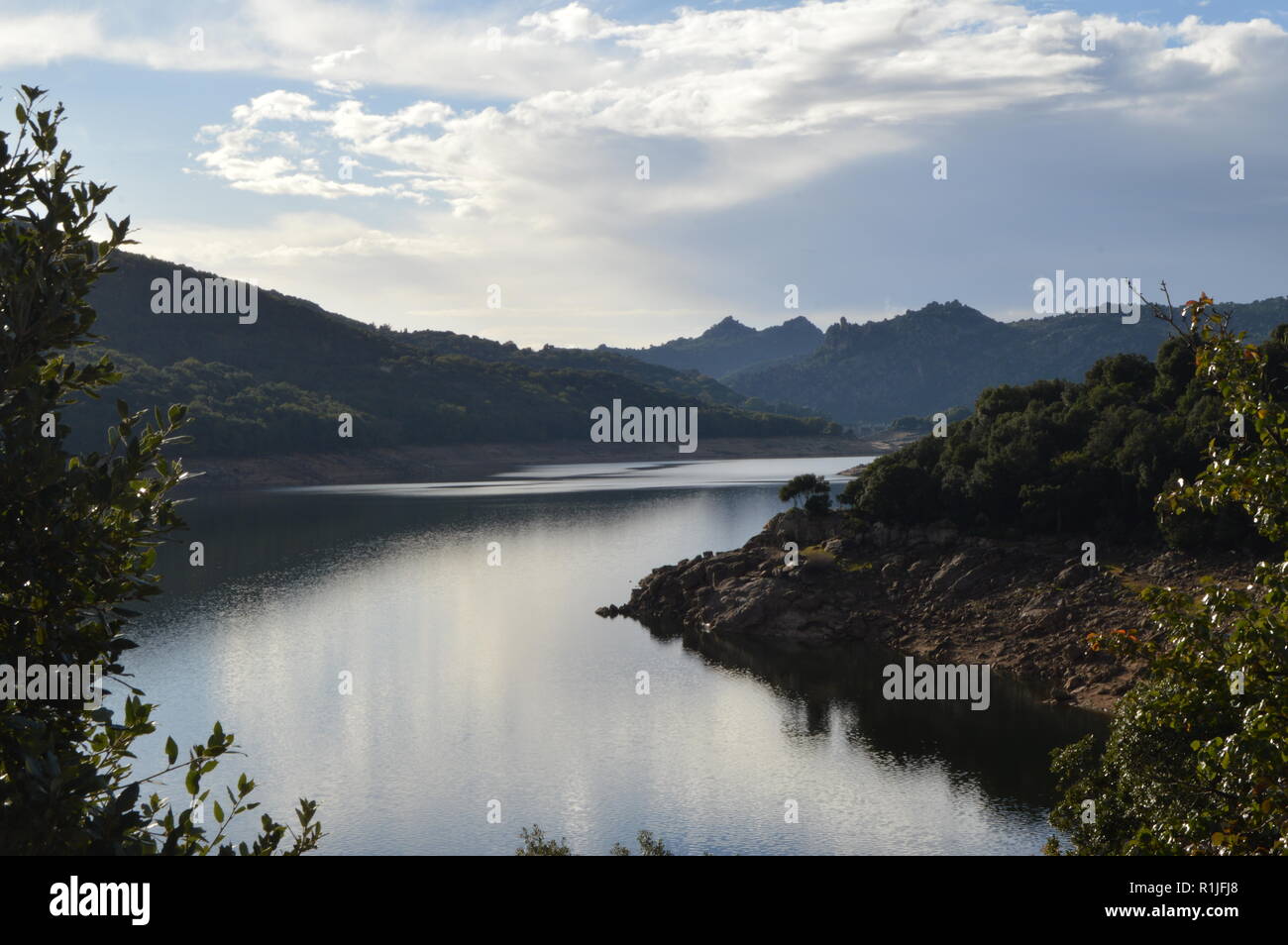 Sardinia mountain lake hi-res stock photography and images - Alamy