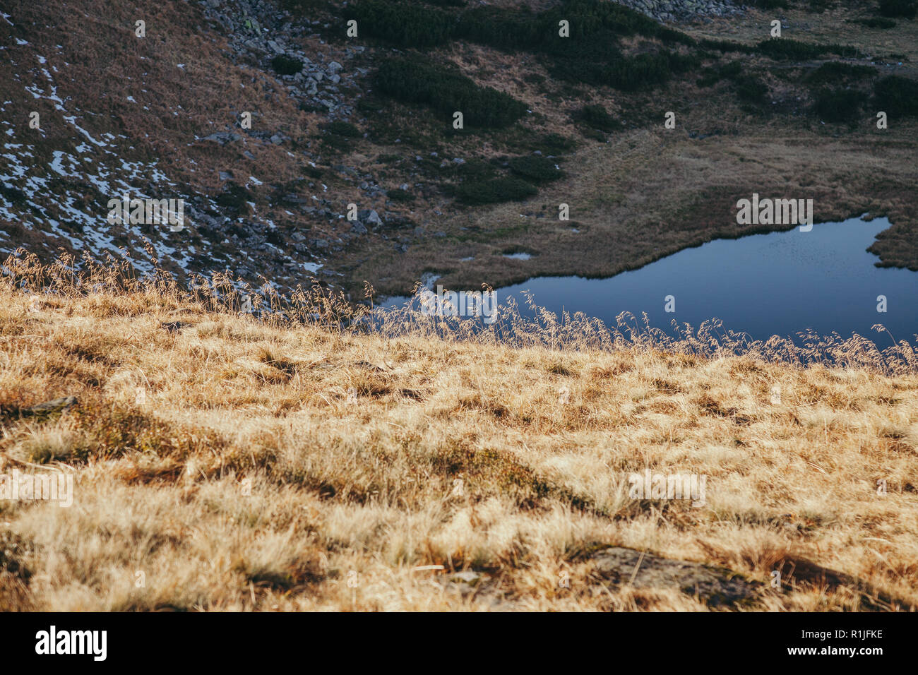 Nesamovyte lake hi-res stock photography and images - Alamy
