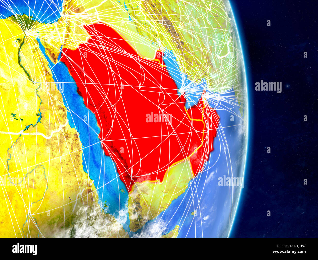Gulf countries connections hi-res stock photography and images - Alamy