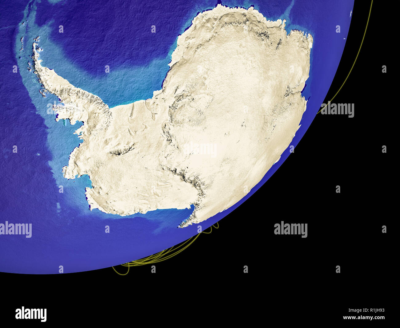 Antarctica From Space High Resolution Stock Photography and Images - Alamy