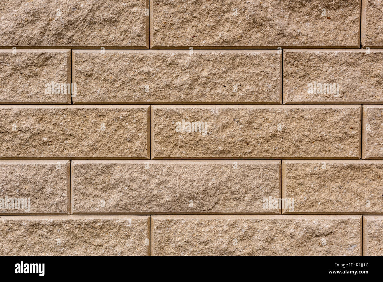 full frame image of beige stone wall background Stock Photo - Alamy