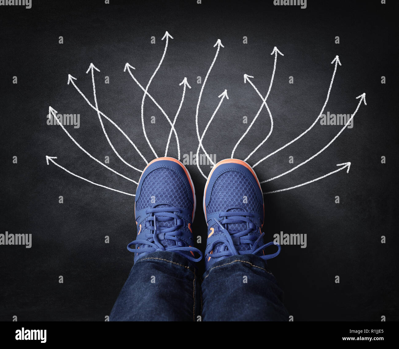 School girl feet hi-res stock photography and images - Alamy