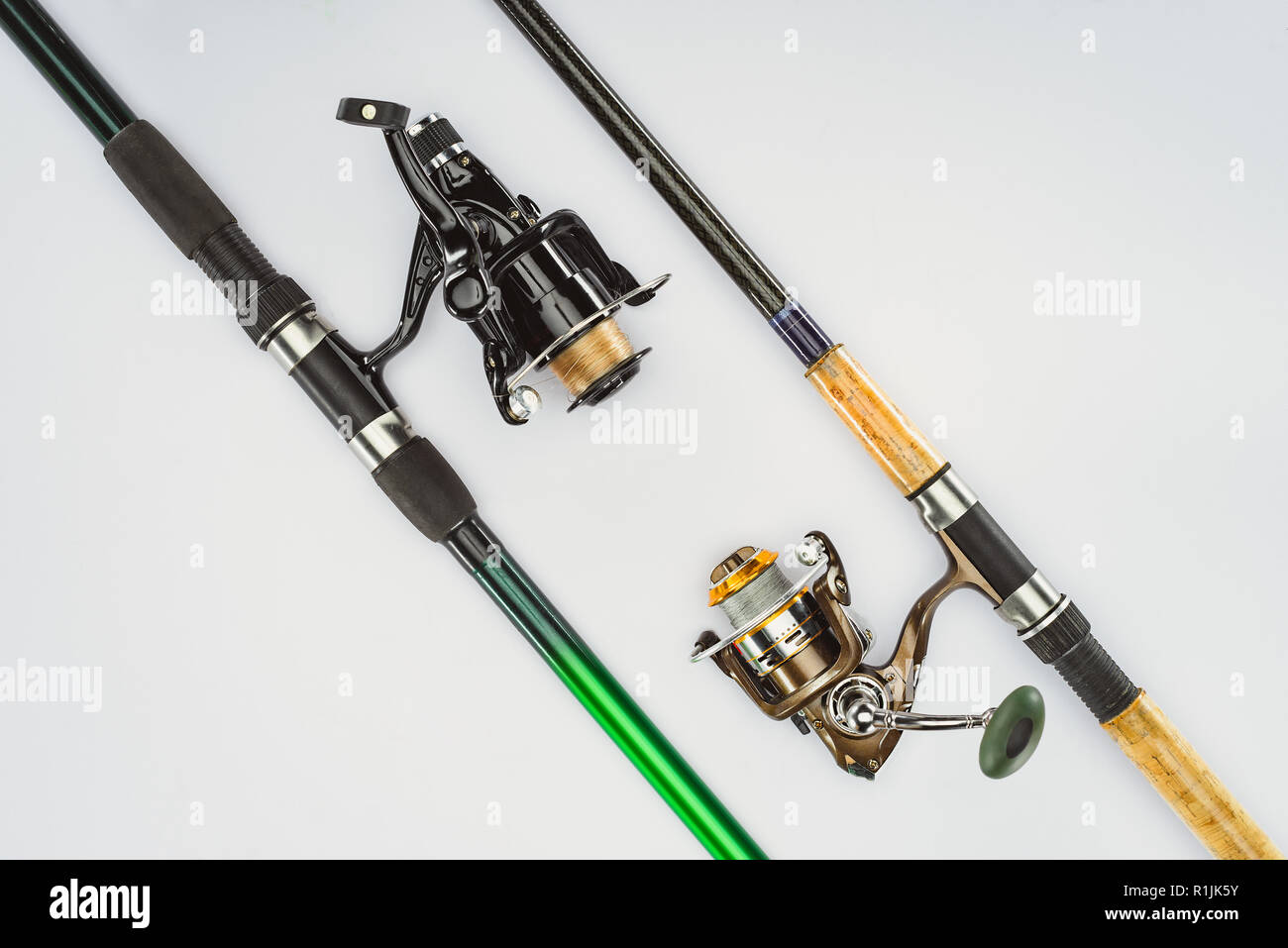 Fishing gear arrangement hi-res stock photography and images - Alamy