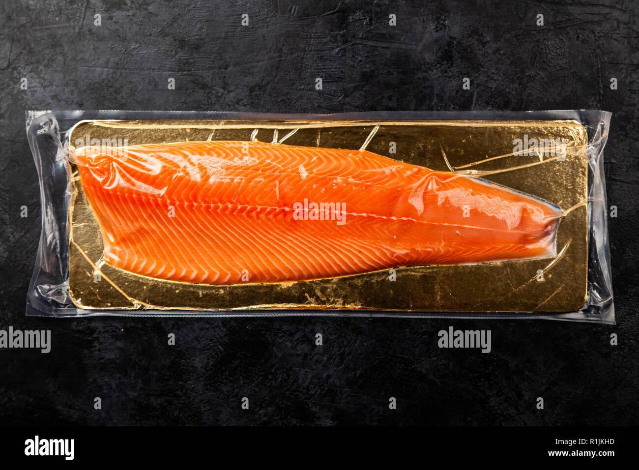 Fish packaging hi-res stock photography and images - Alamy