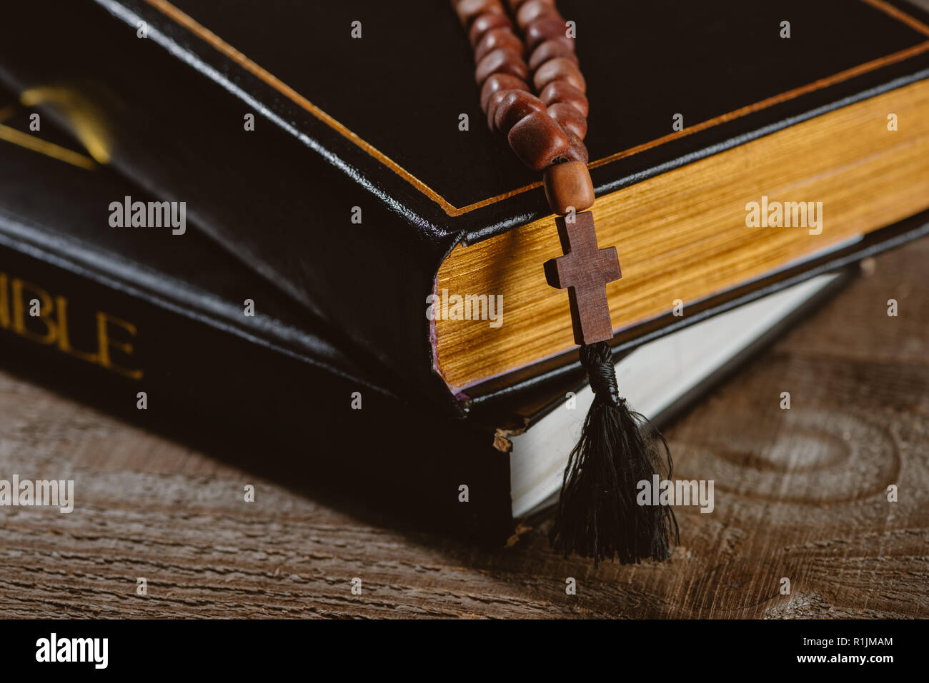 Holy bibles stacked hi-res stock photography and images - Alamy