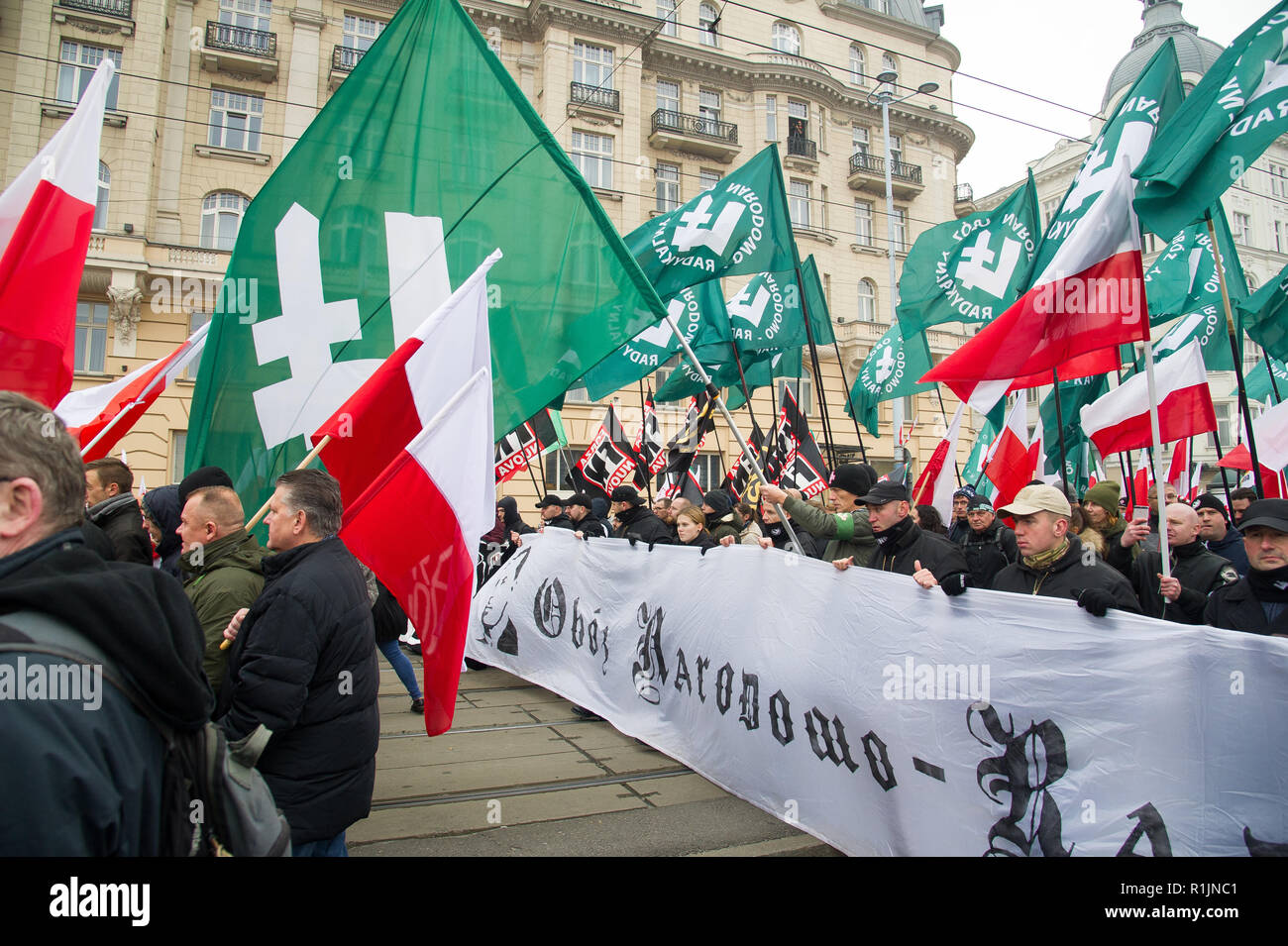Polish national radical camp hi-res stock photography and images - Alamy