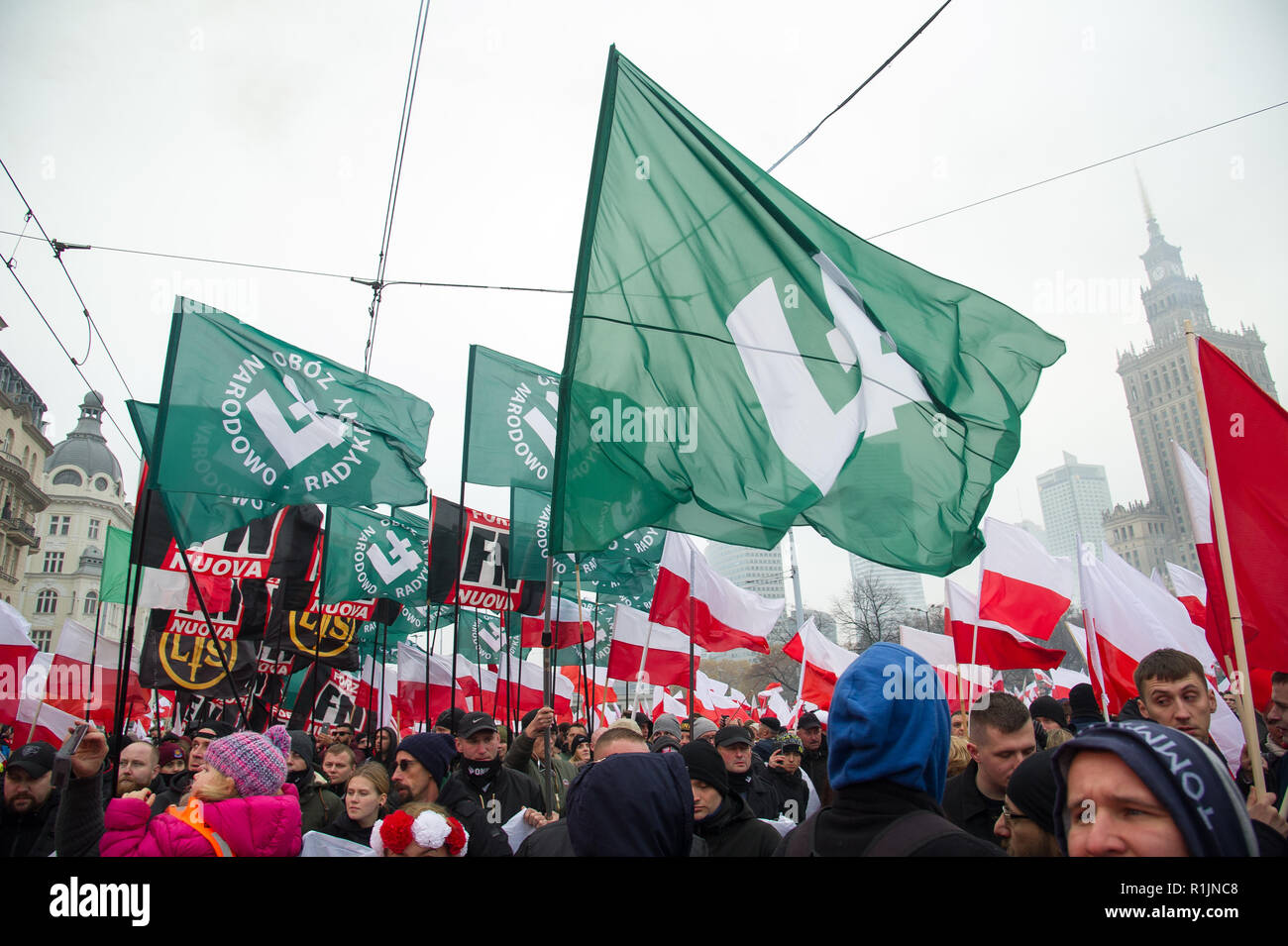 Annual March of Independence launched in 2011 by the far right National ...