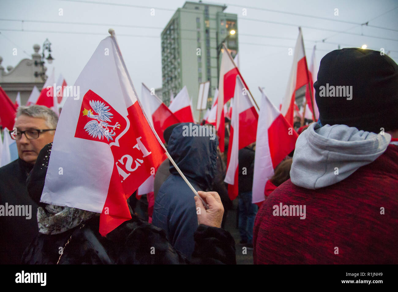 The White and Red March For You Poland celebrating Polish National ...