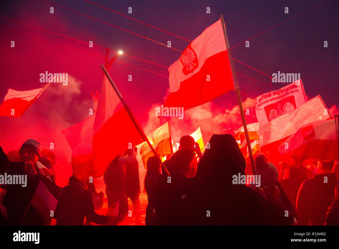 The White and Red March For You Poland celebrating Polish National ...
