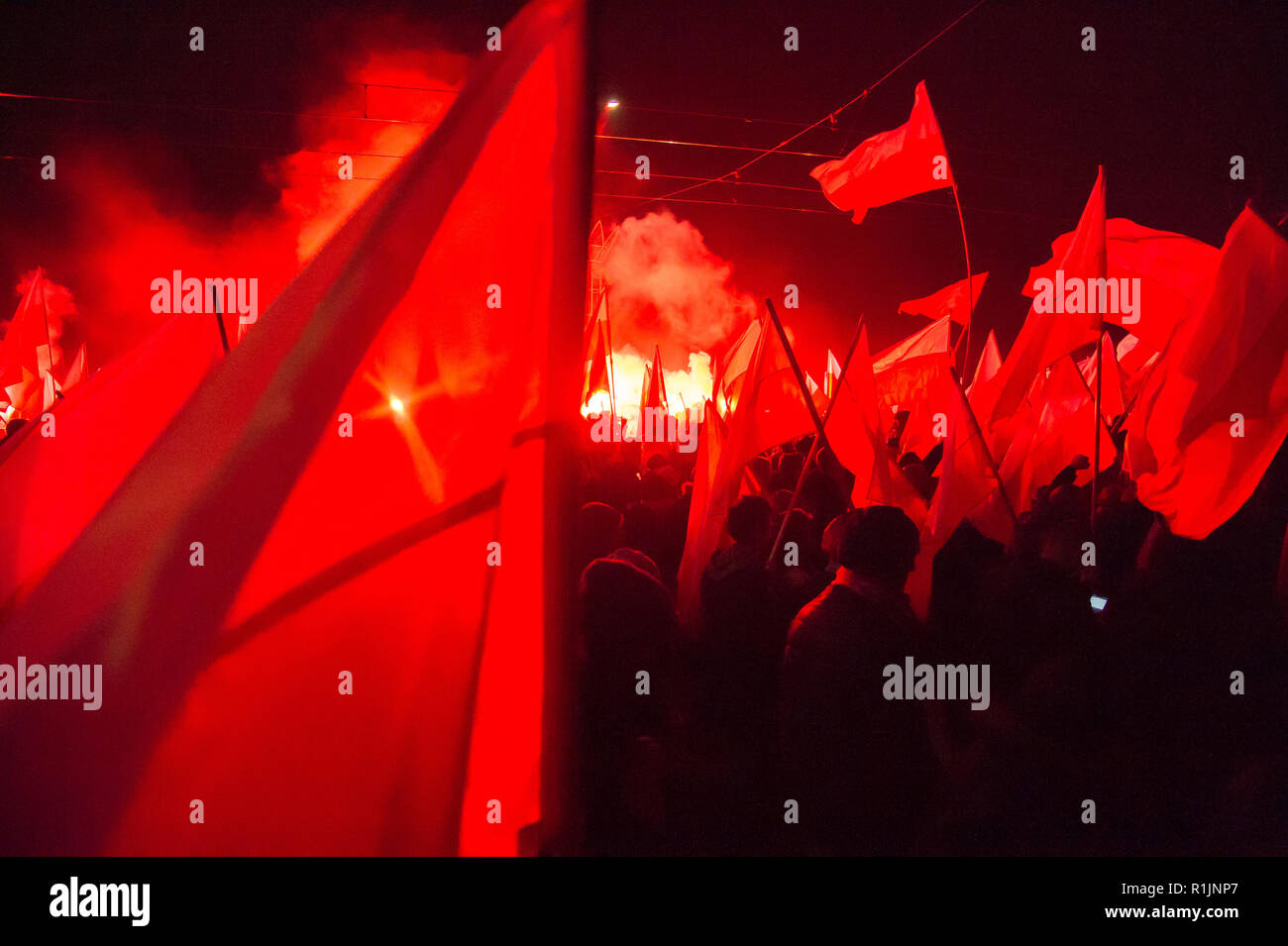 Annual March of Independence launched in 2011 by the far right National ...