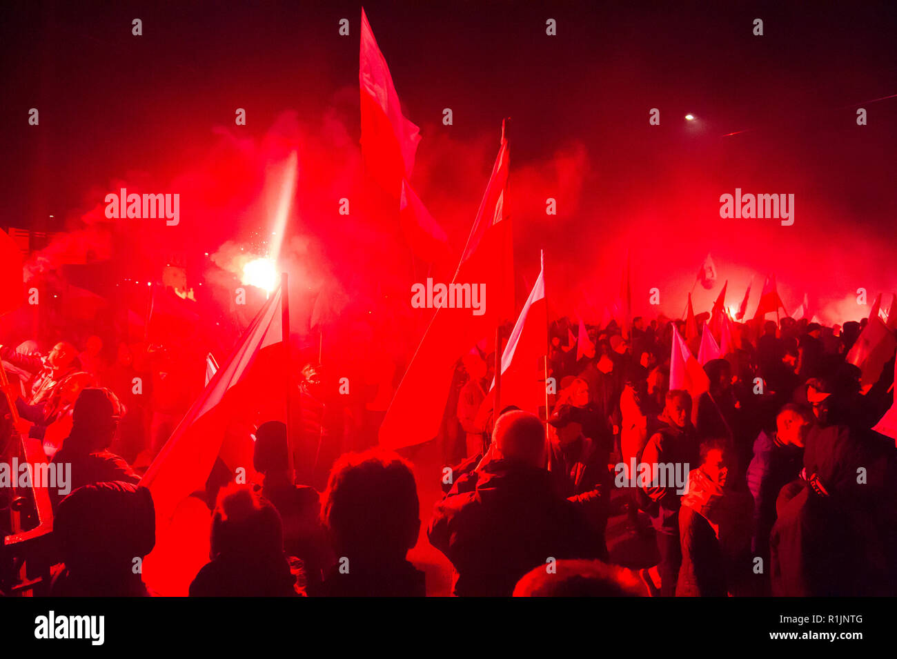 Annual March of Independence launched in 2011 by the far right National ...