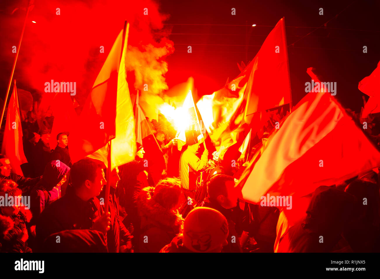 Annual March of Independence launched in 2011 by the far right National ...