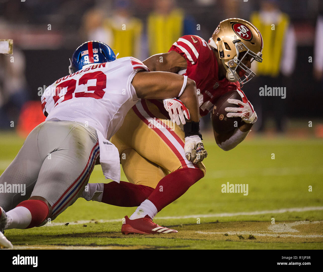 Matt breida 49ers hi-res stock photography and images - Alamy