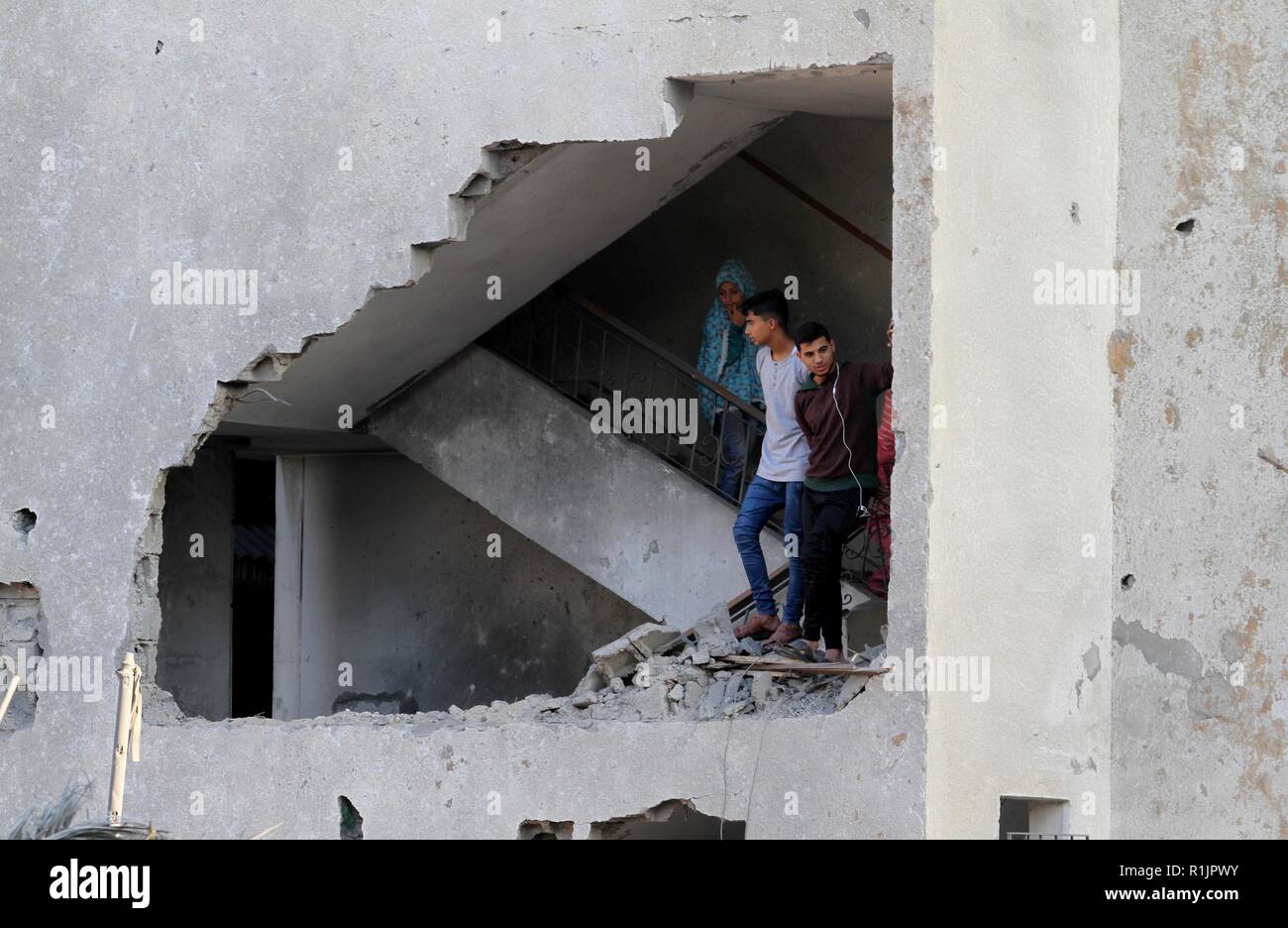 Gaza City, Gaza Strip, Palestinian Territory. 13th Nov, 2018 ...