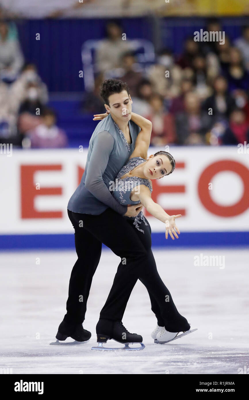 Laura Barquero & Aritz Maestu (ESP), NOVEMBER 10, 2018 - Figure Skating ...