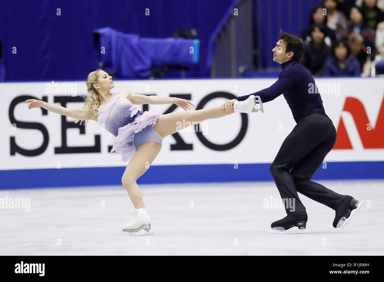 Tarah Kayne & Danny O'Shea (USA), NOVEMBER 10, 2018 - Figure Skating ...