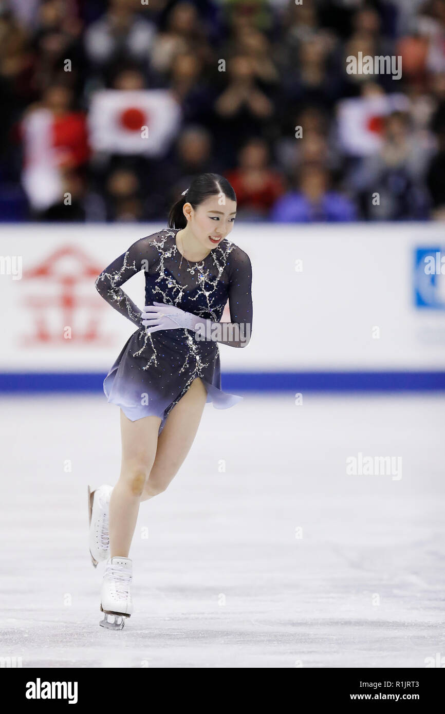 Hiroshima Prefectural Sports Center, Hiroshima, Japan. 10th Nov, 2018. ?Rika Kihira (JPN ...