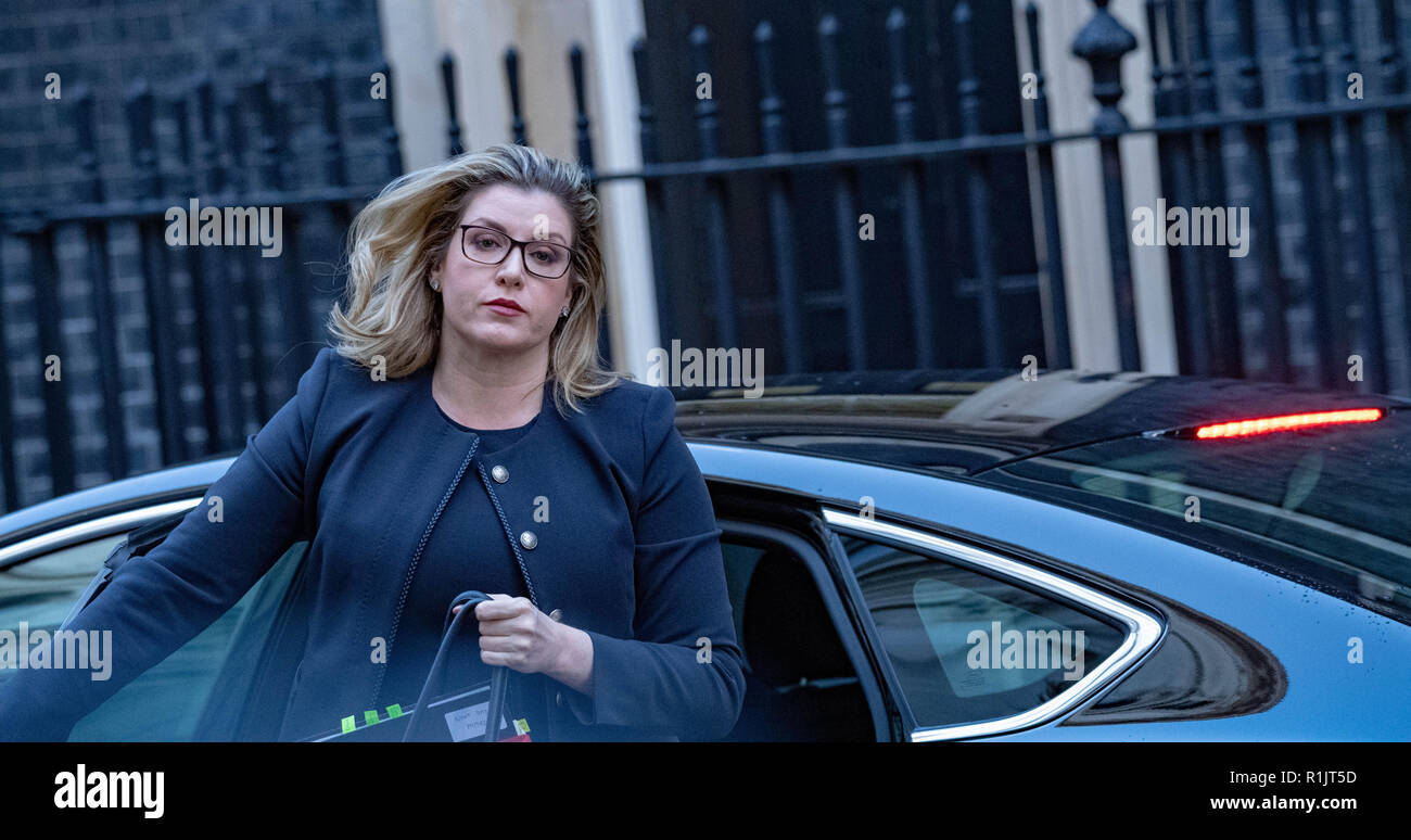 London 13th November 2018, Penny Mordaunt, MP PC, Internationals ...