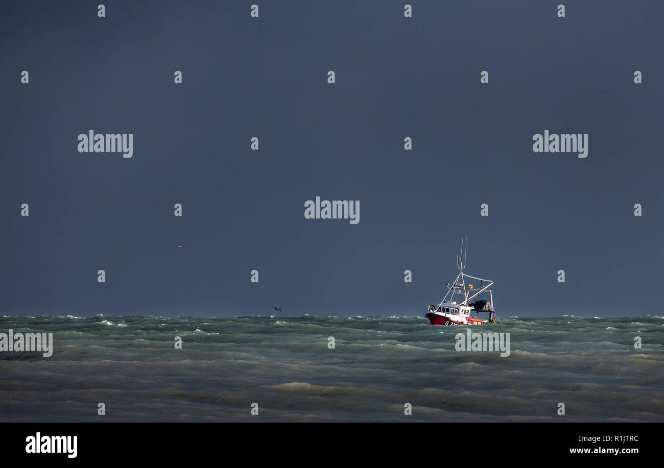 Myrtleville, Co. Cork, Ireland. 12th Nov 2018, Trawler Muir Éinne ...