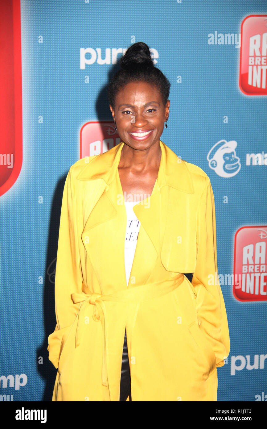 Adina Porter 11/05/2018 The World Premiere of "Ralph Breaks the ...