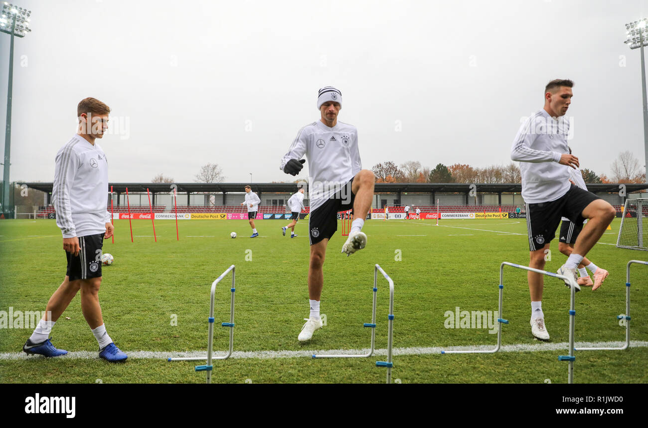 Leipzig, Germany. 13th Nov, 2018. Soccer: Germany, training national ...